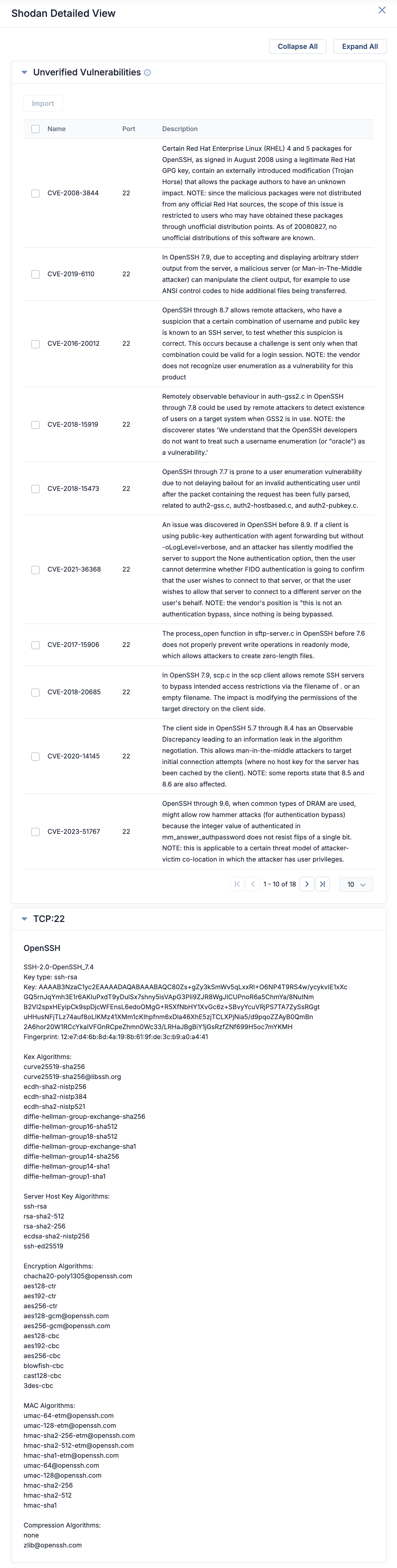 Shodan Enrichment | ThreatConnect